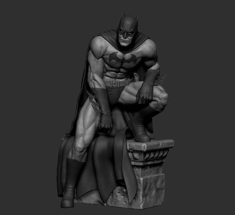 Batman 3D model 3D printable | CGTrader