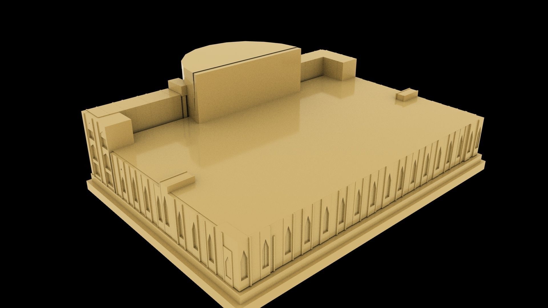sharjah Housing program 3D model | CGTrader