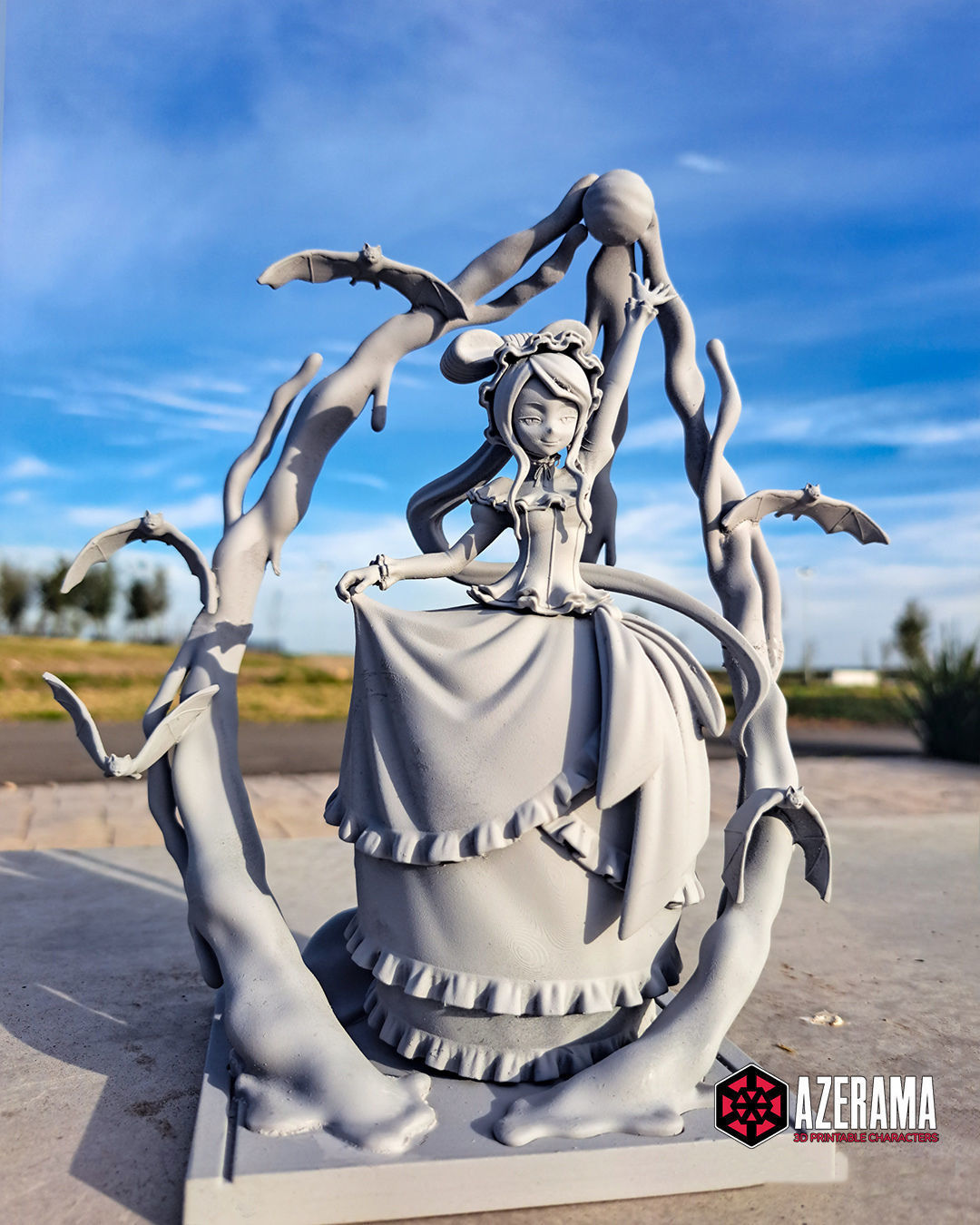 Shalltear Bloodfallen Ready for 3D Printing 3D model 3D printable ...