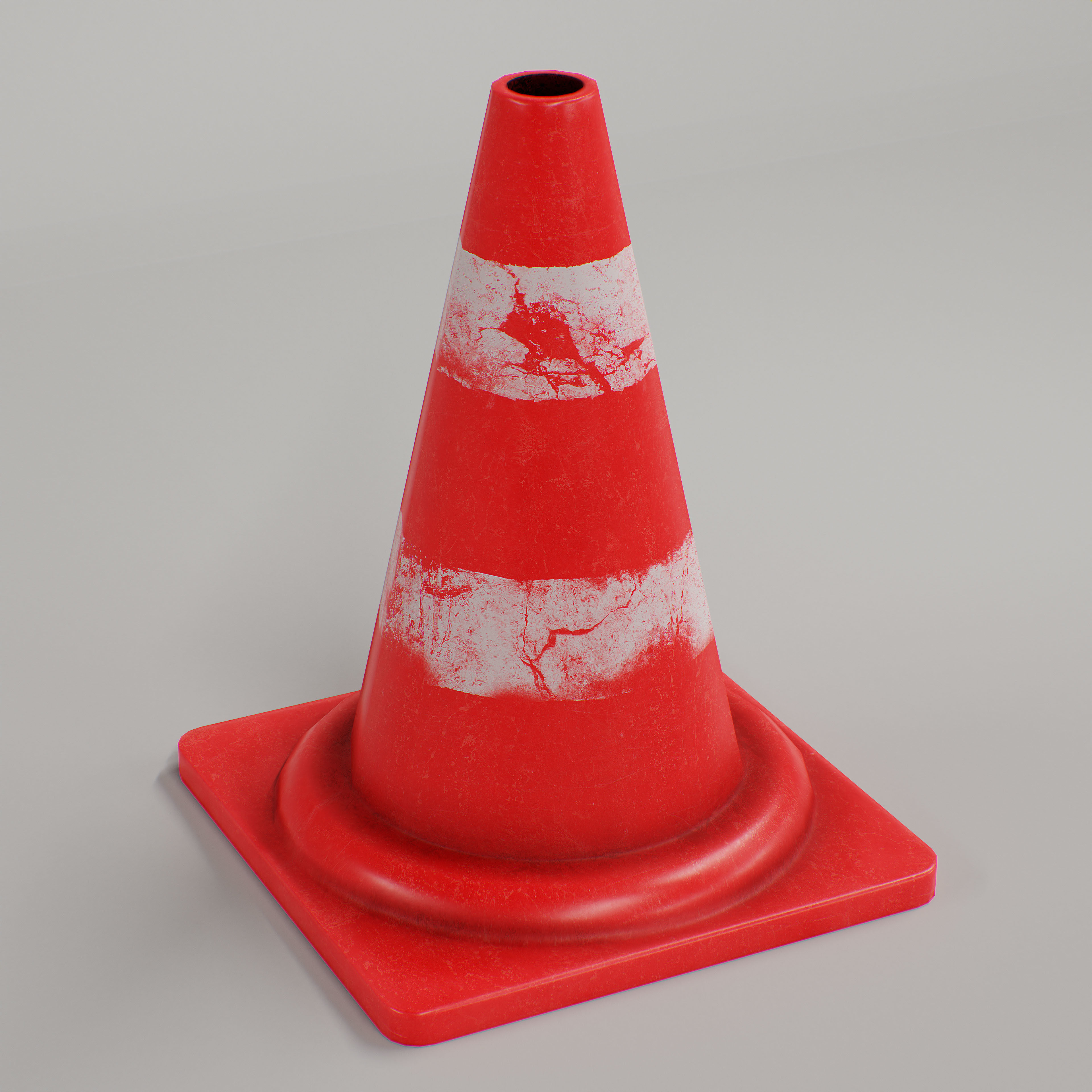 Traffic Cone 315mm FREE 3D Model free VR / AR / low-poly 3D model ...
