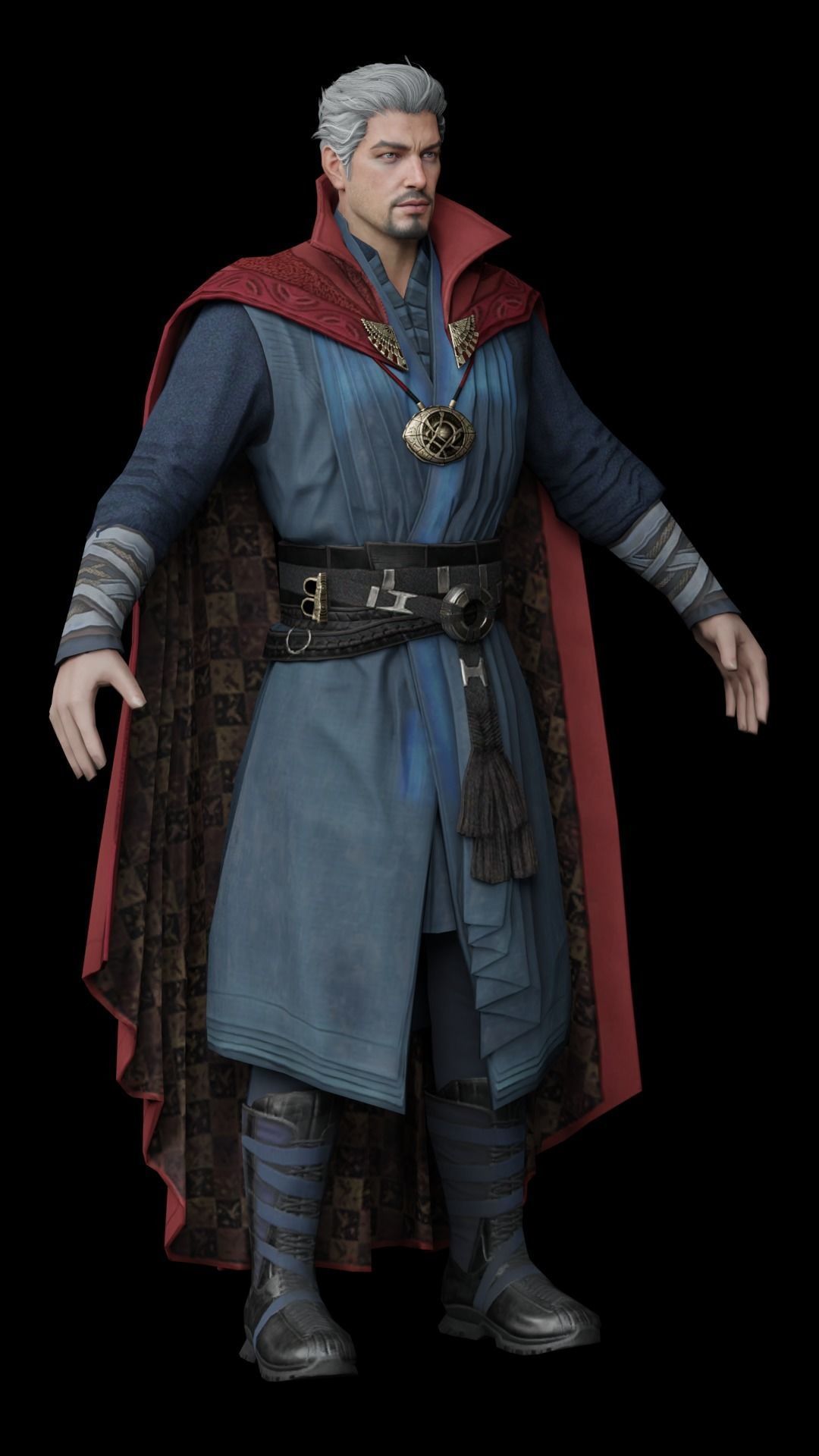 Dr Strange 3D Model 3D model rigged | CGTrader