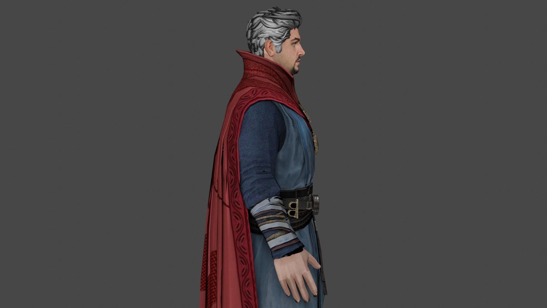 Dr Strange 3D Model 3D model rigged | CGTrader