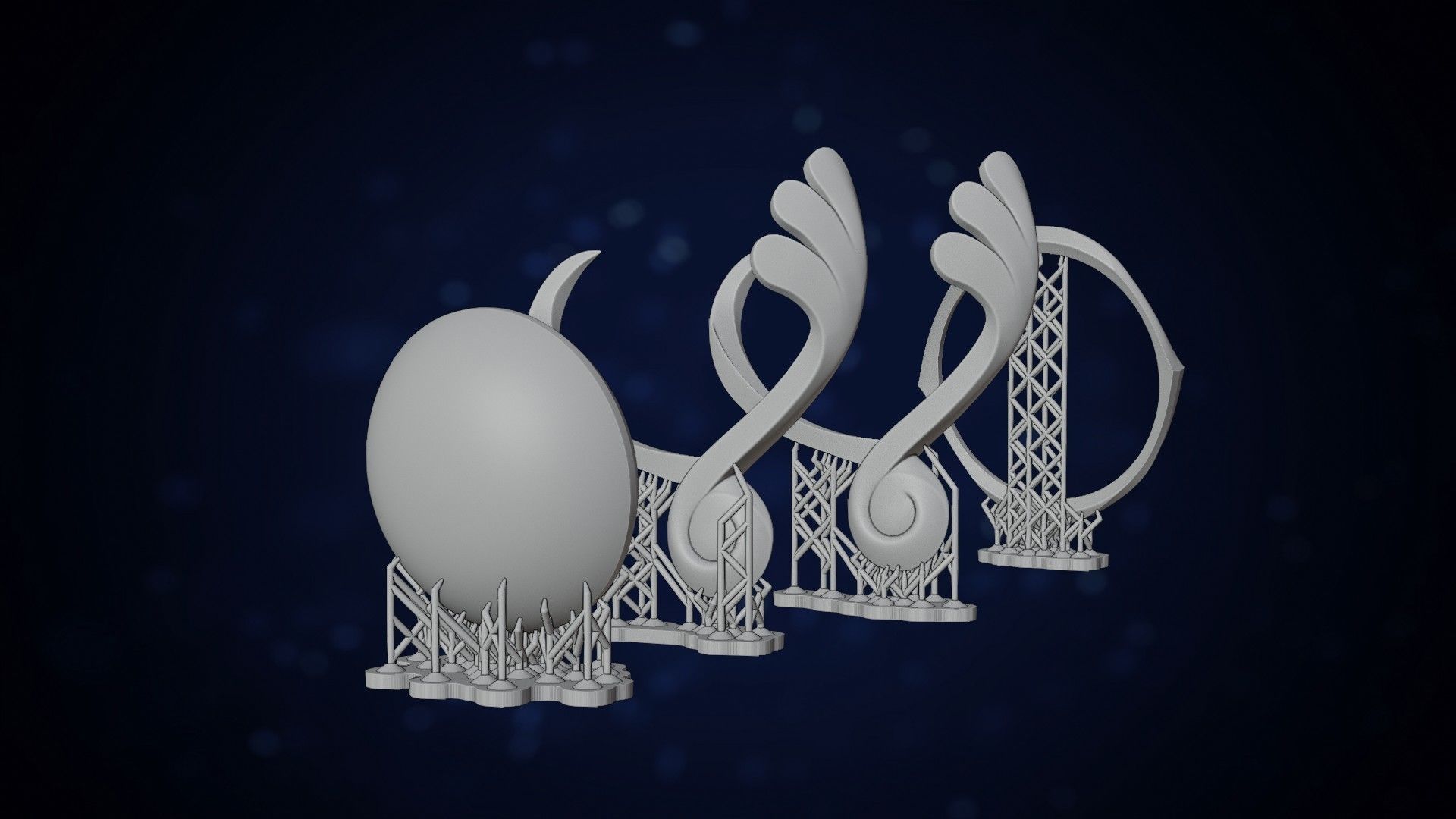 Fontaine Ousia Vision from Genshin Impact Printable STL Files 3D model ...