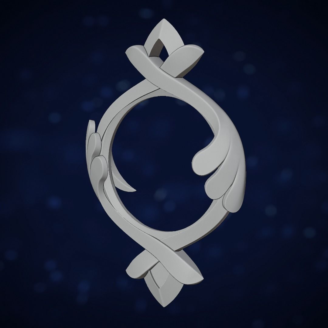 Fontaine Pneuma Vision from Genshin Impact Printable STL Files 3D model ...