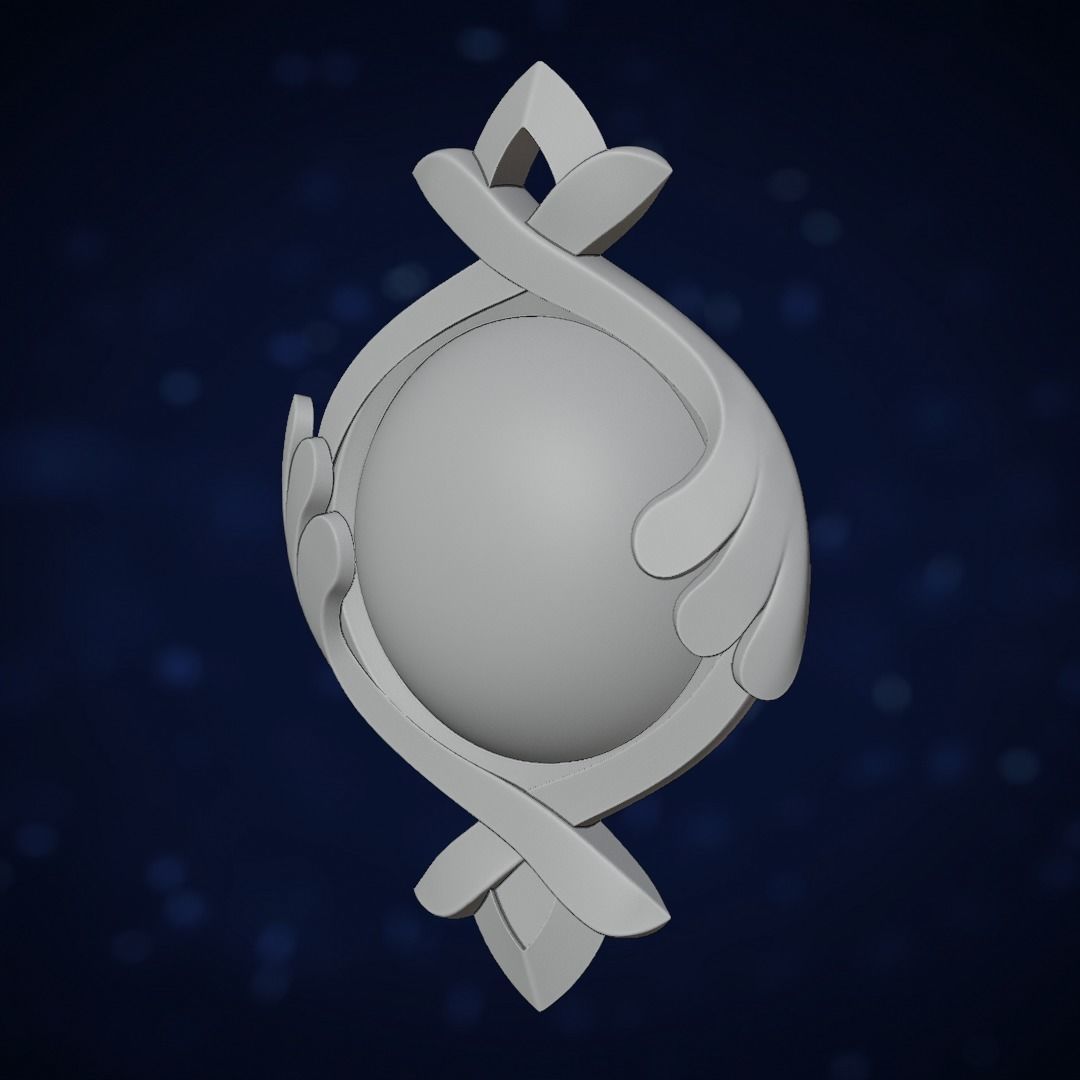 Fontaine Pneuma Vision from Genshin Impact Printable STL Files 3D model ...