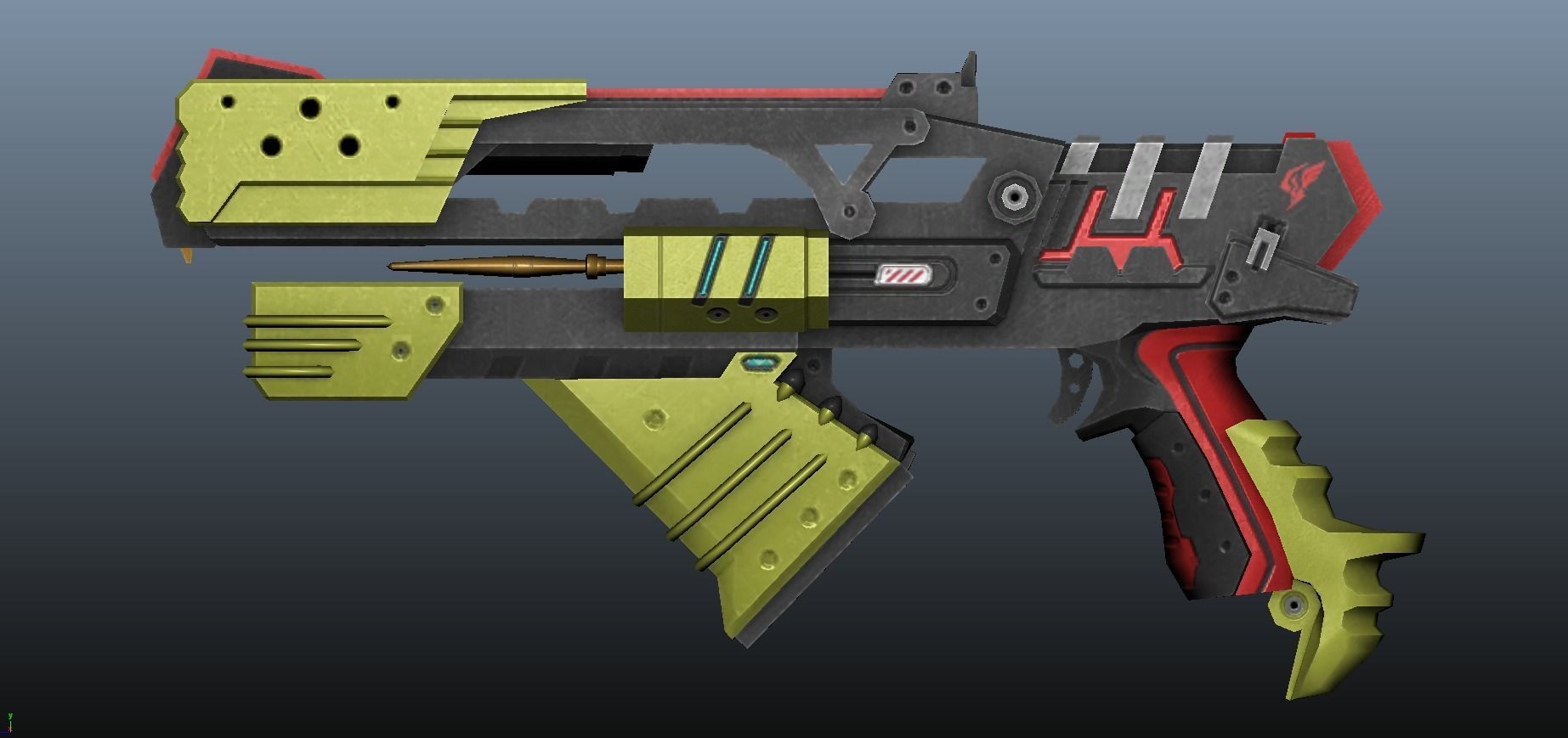 3D model Beam Gun Level 5 VR / AR / low-poly | CGTrader