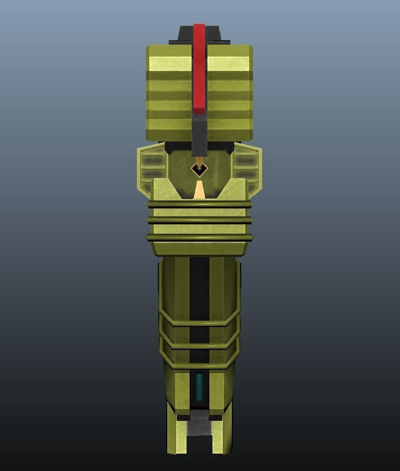 3D model Beam Gun Level 5 VR / AR / low-poly | CGTrader