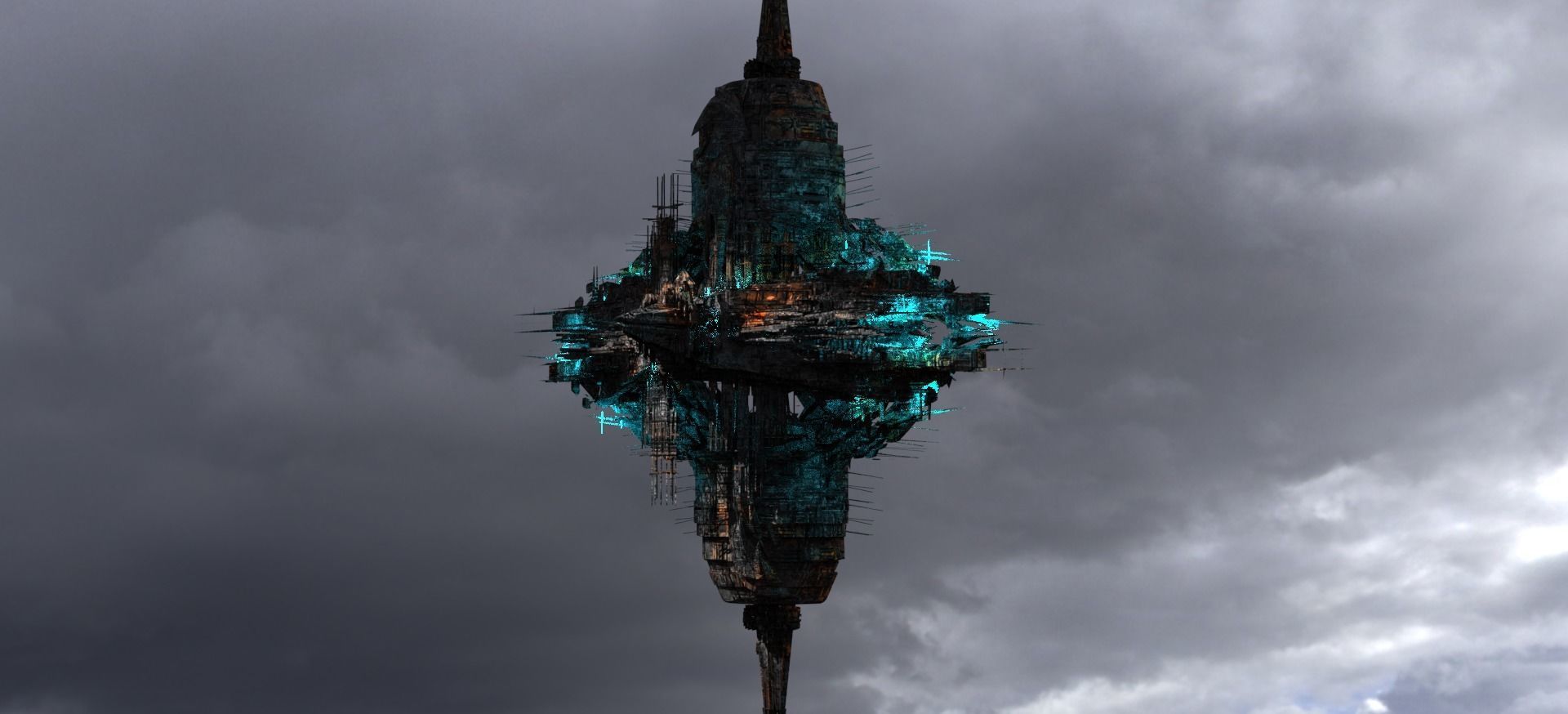 Deep Space Wraith relay 3D model | CGTrader