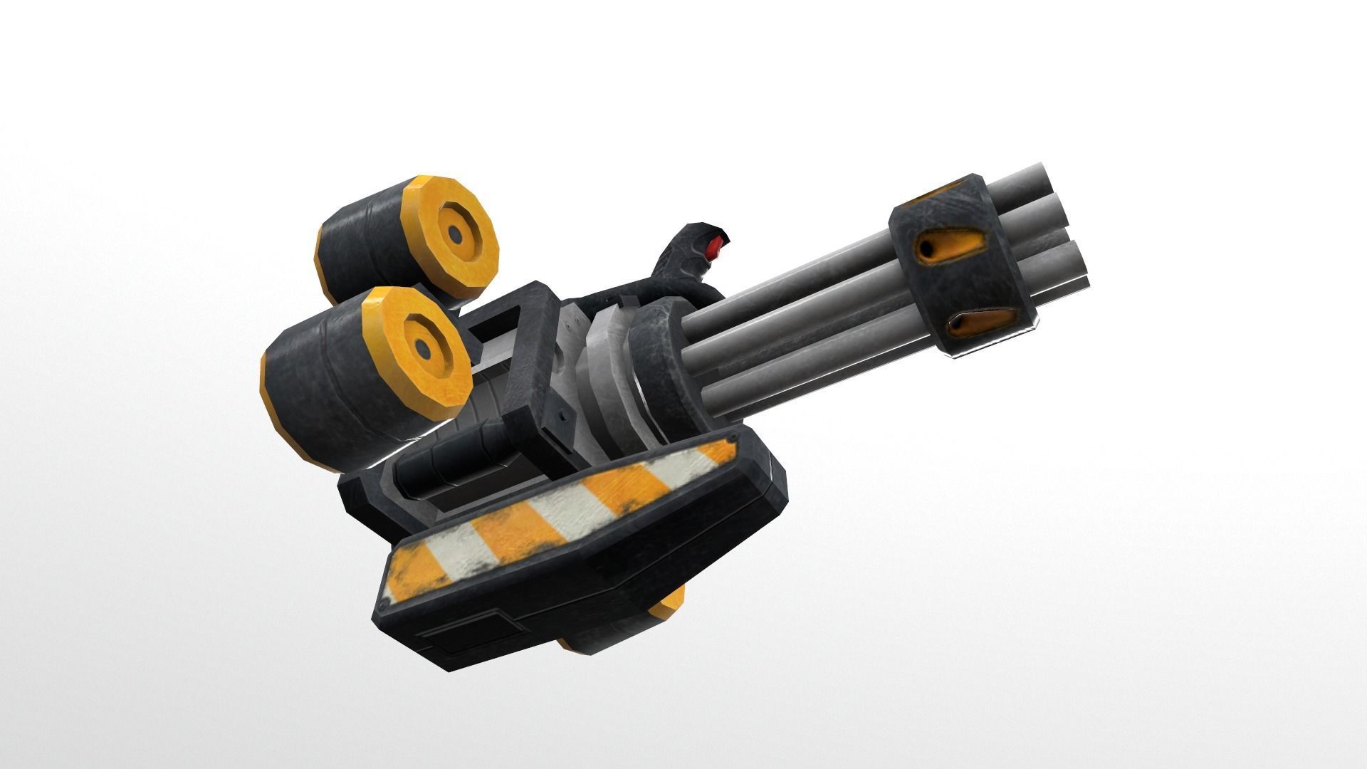 3D model Hand Gatling Gun Level 2 VR / AR / low-poly | CGTrader