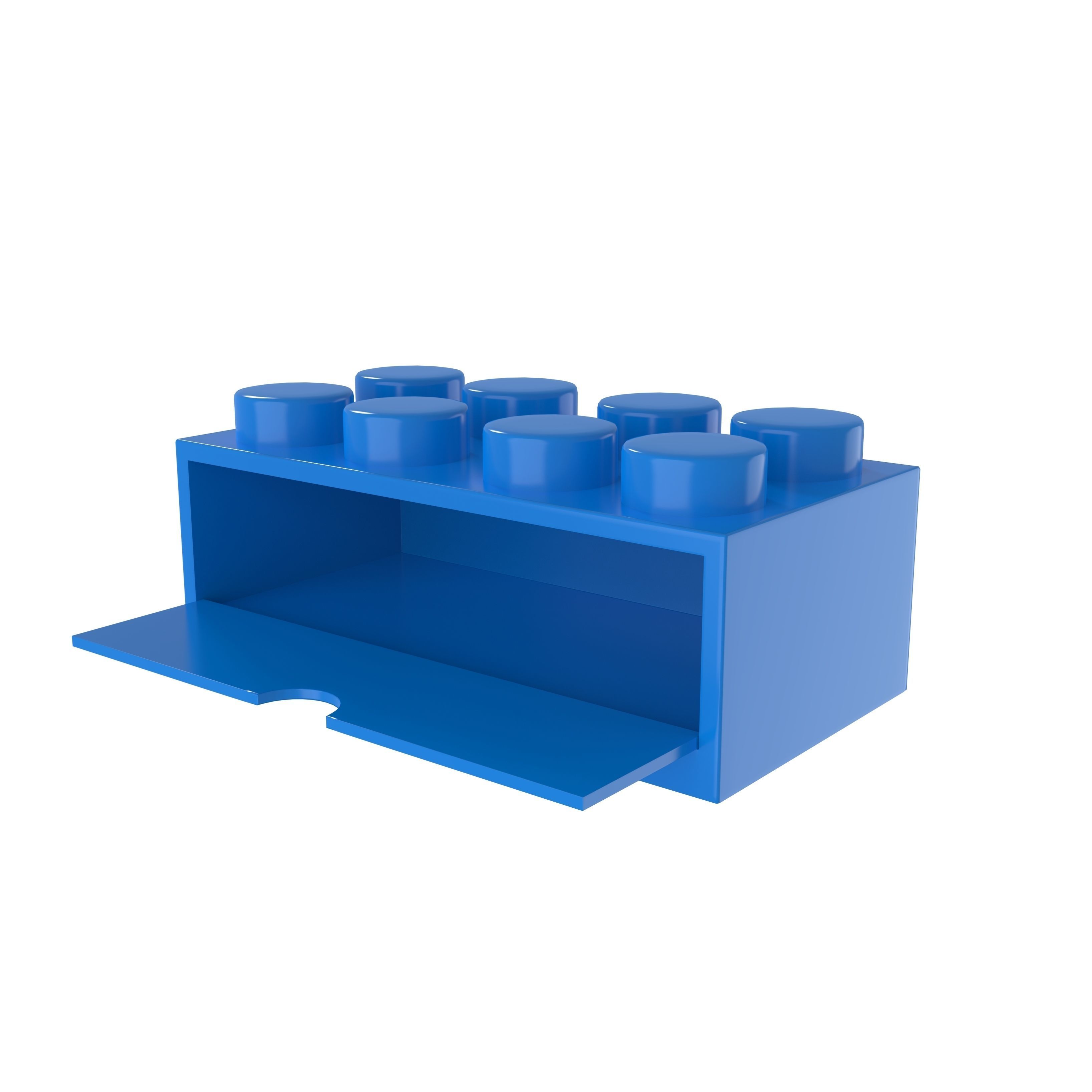 Lego Storage box 3D model | CGTrader