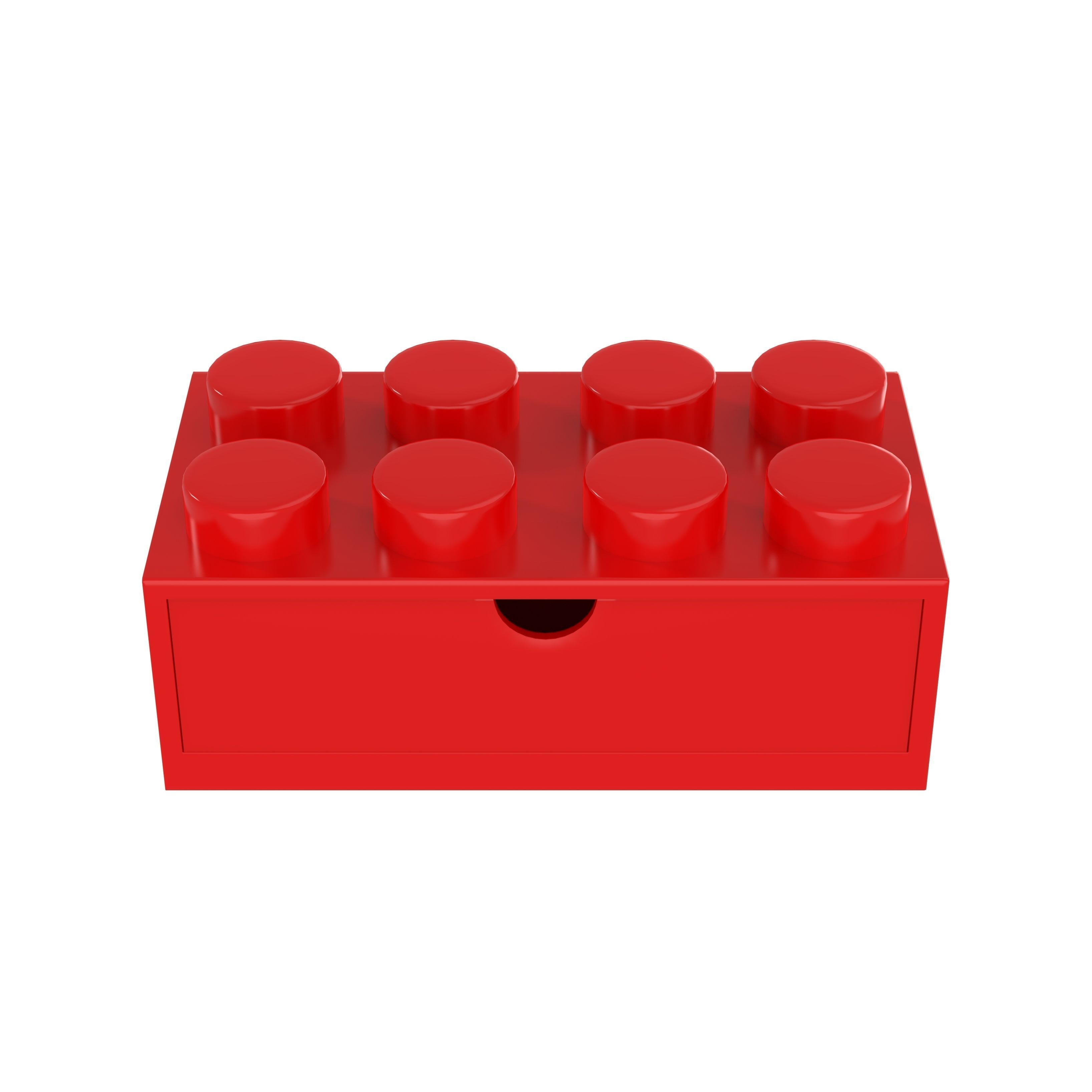 Lego Storage box 3D model | CGTrader