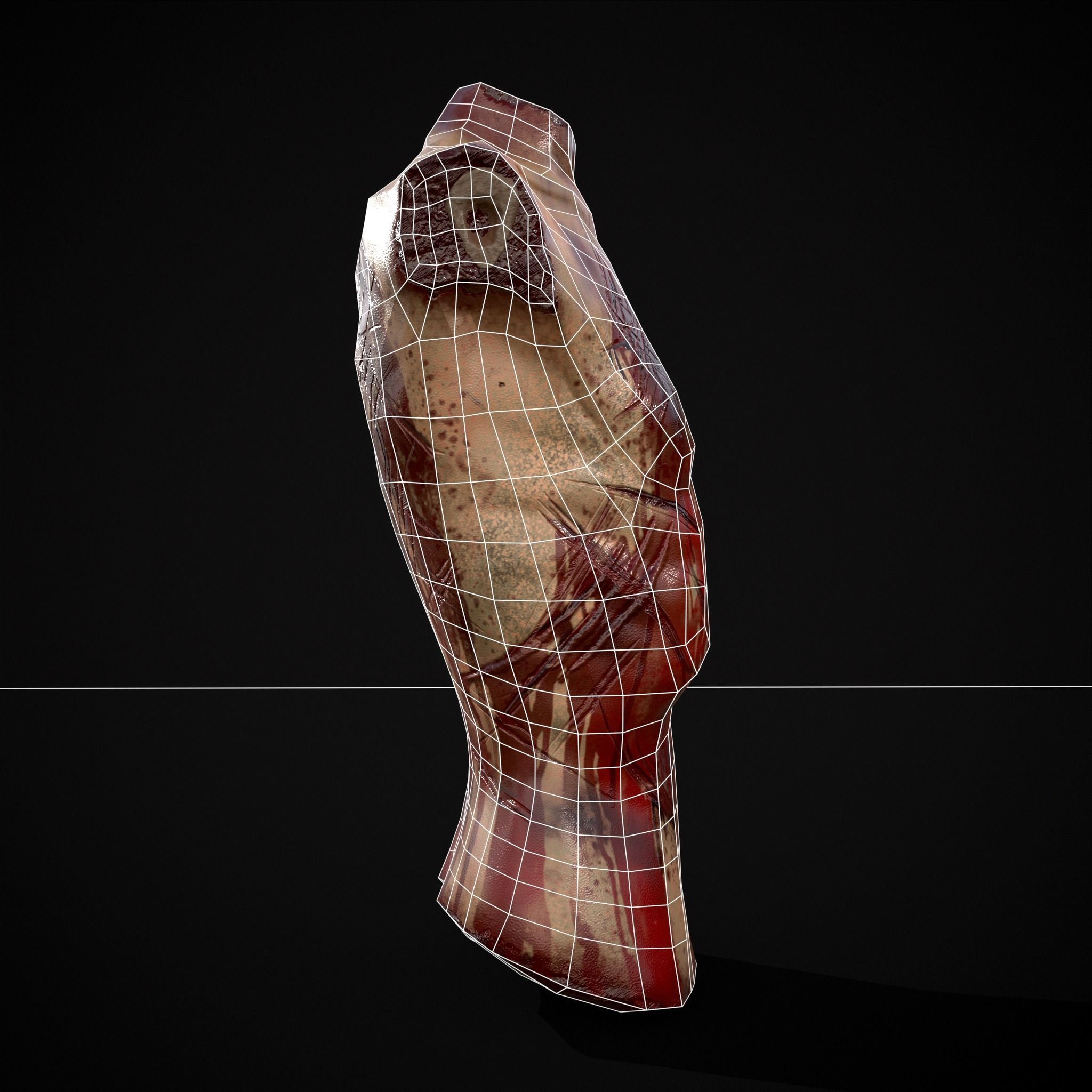 3D model Severed Male Torso VR / AR / low-poly | CGTrader