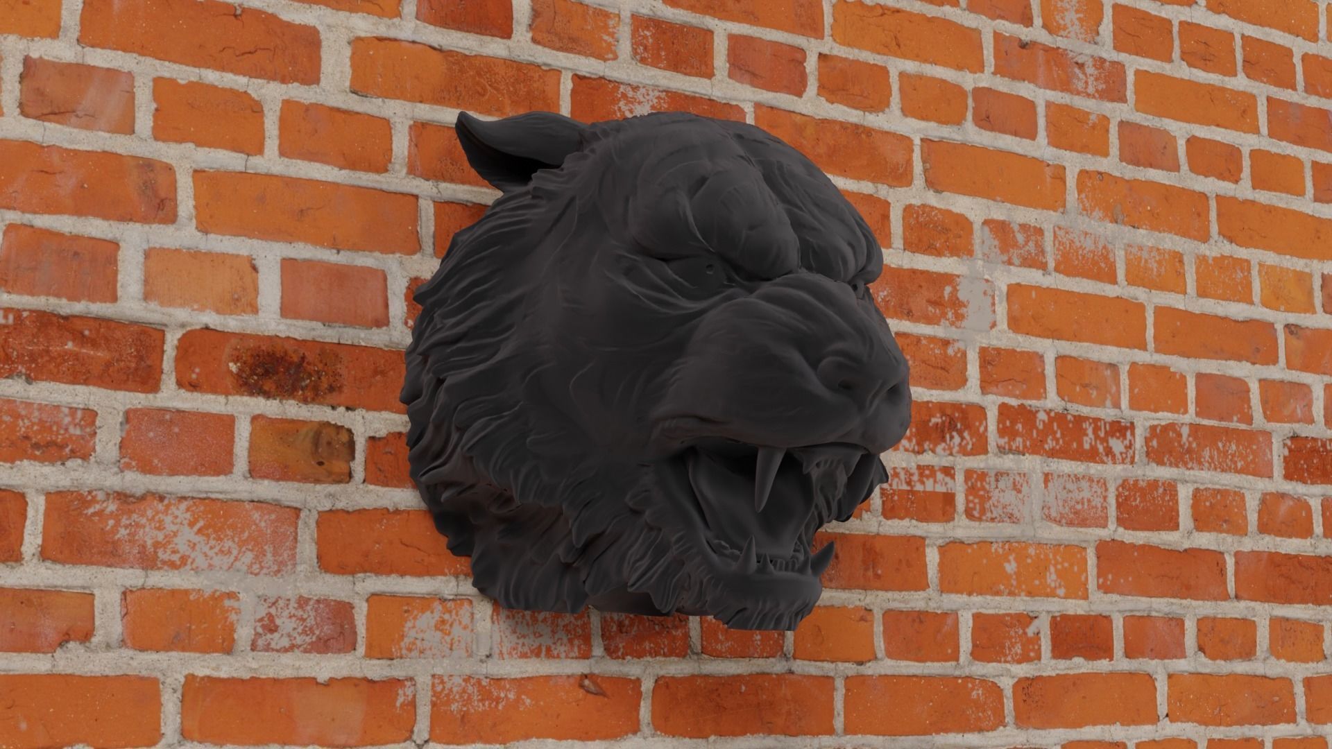 Tiger Face - 3D Printable 3D model 3D printable | CGTrader