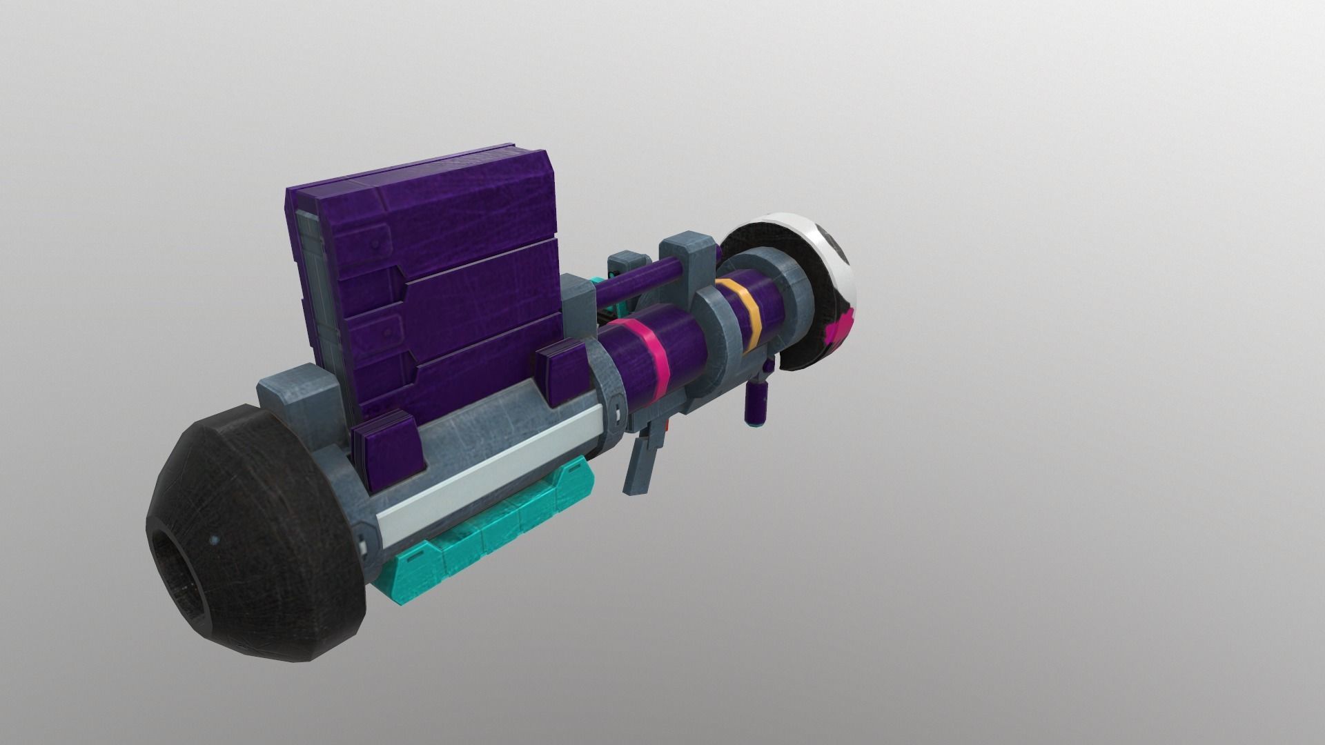 3D model Rocket Launcher Level 2 VR / AR / low-poly | CGTrader