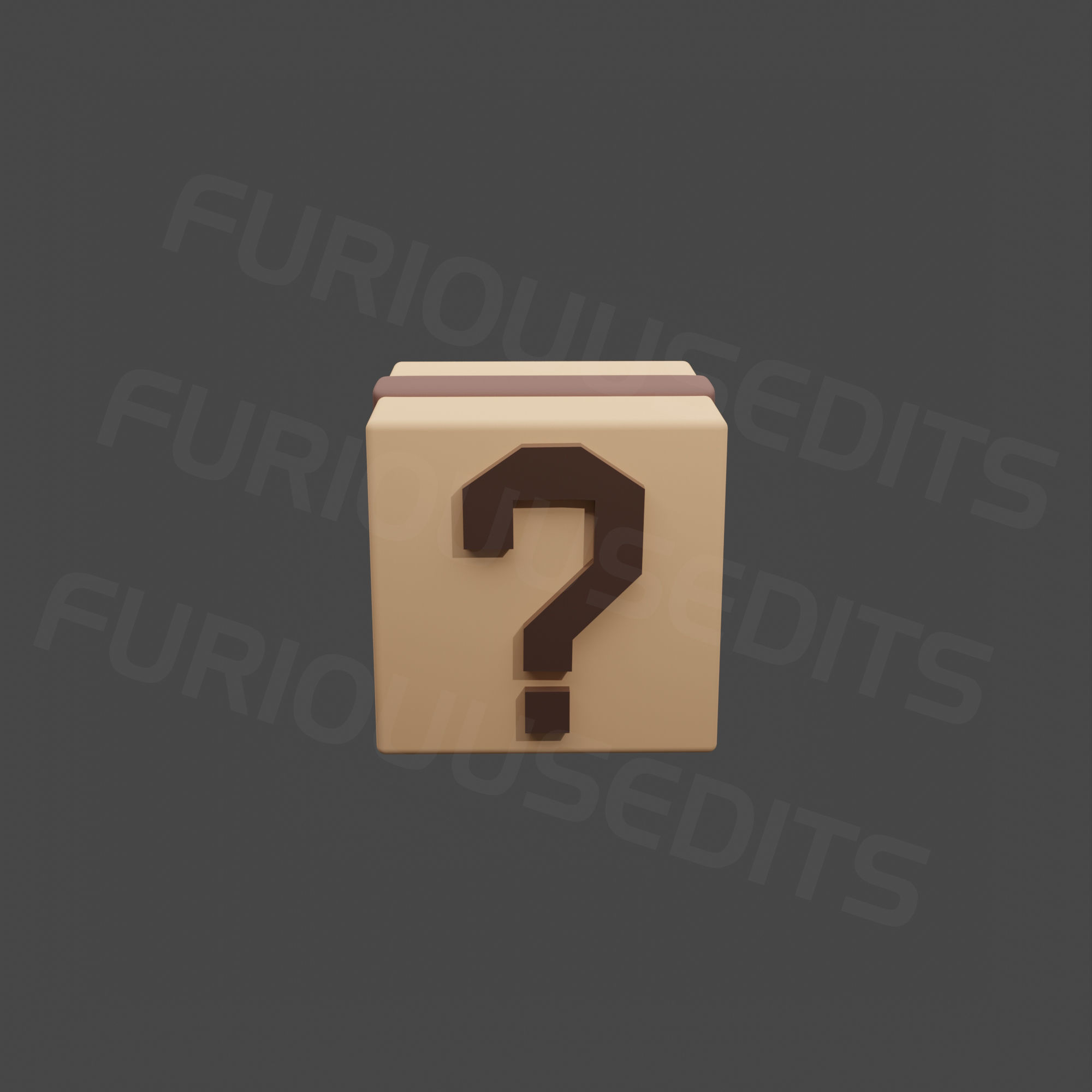 Box Mystery Cardboard 3D model | CGTrader