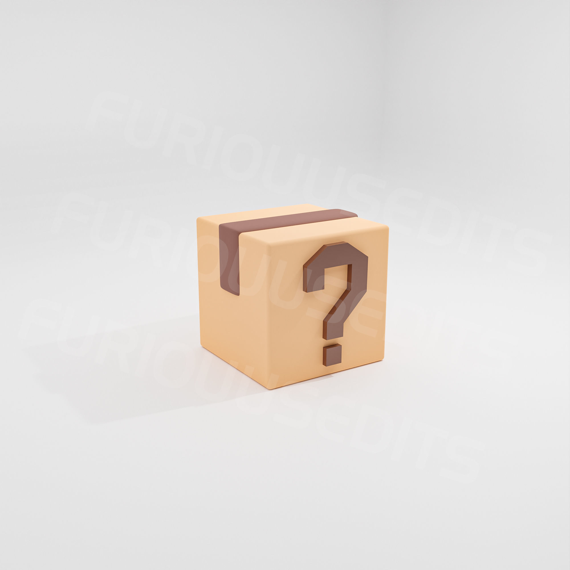 Box Mystery Cardboard 3D model | CGTrader