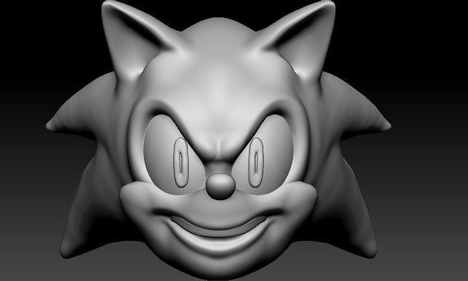 The Blue Runner Sonic 3D model 3D printable | CGTrader