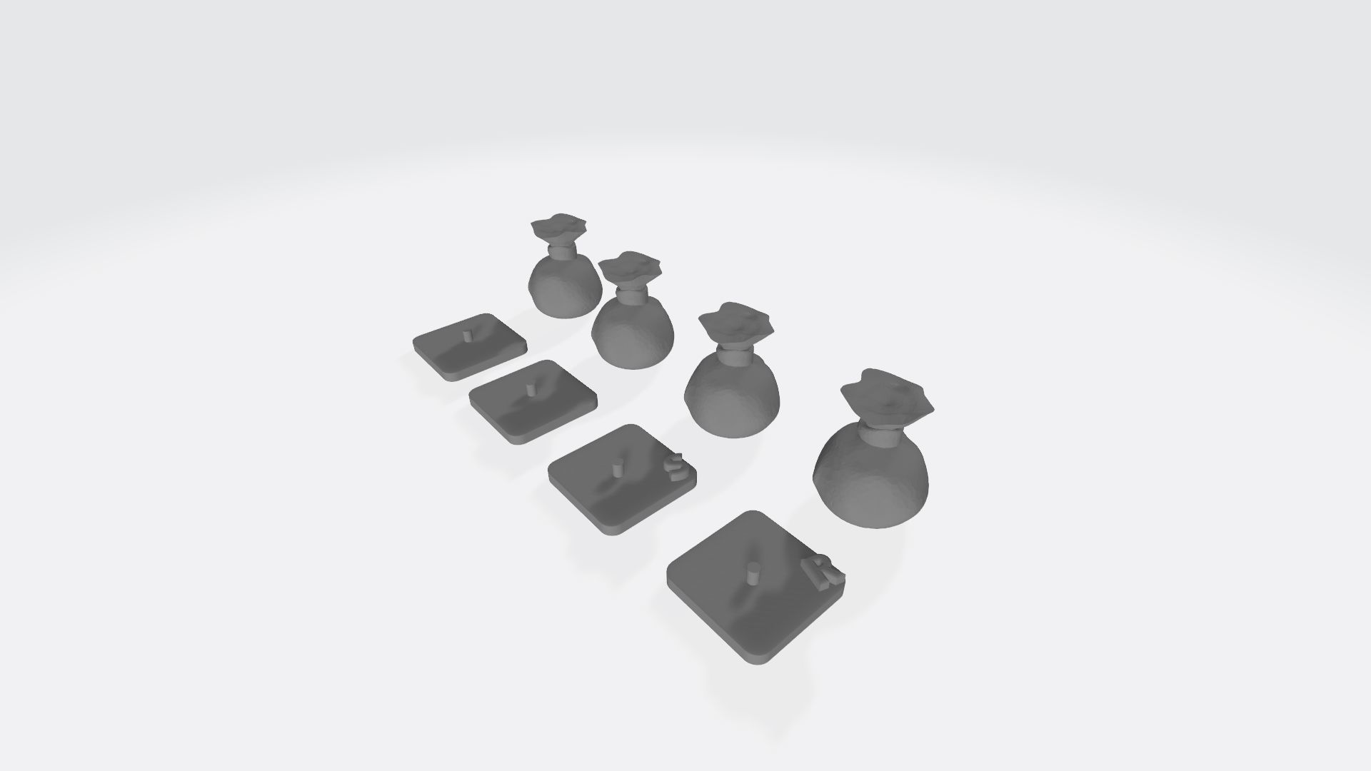 ROOT board game items 3D model 3D printable | CGTrader