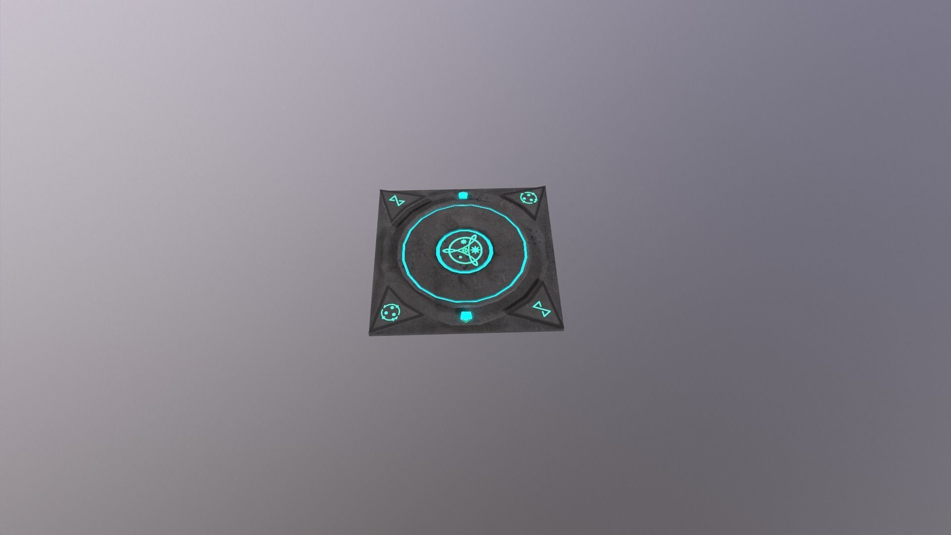 3D model Teleport Platform for RPG low VR / AR / low-poly | CGTrader