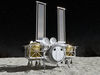 Lunar lander - Dynetics Human Landing System 3D model | CGTrader