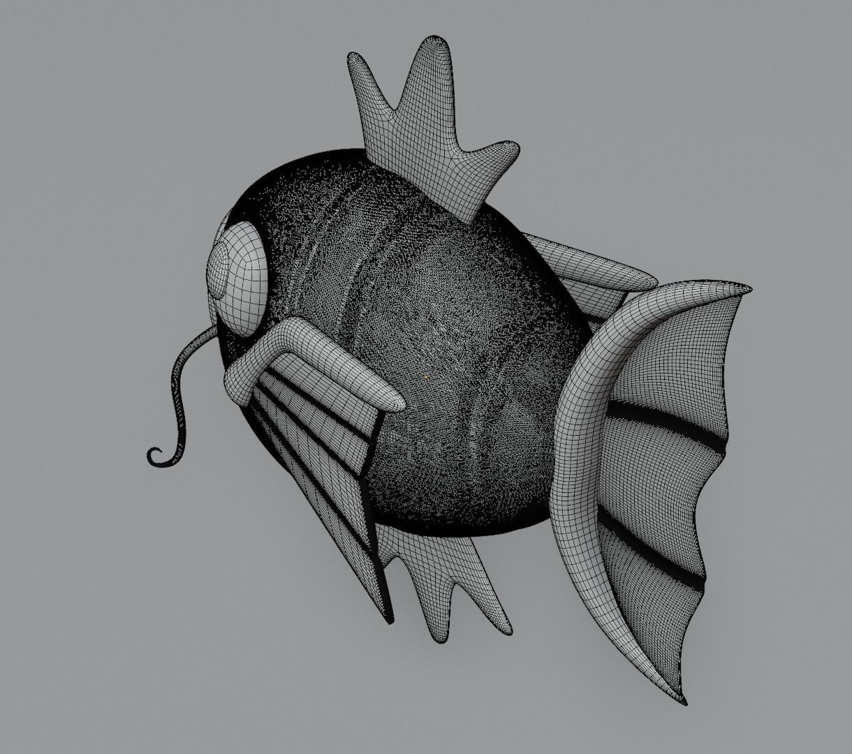 Magikarp 3D model for 3D print 3D model 3D printable | CGTrader