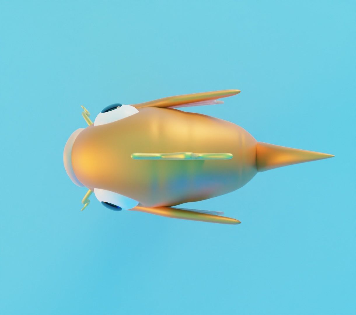 Magikarp 3D model for 3D print 3D model 3D printable | CGTrader