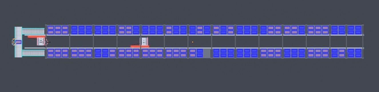 Multi Level Shuttle Automated Storage System 3D Designed model 3D model ...