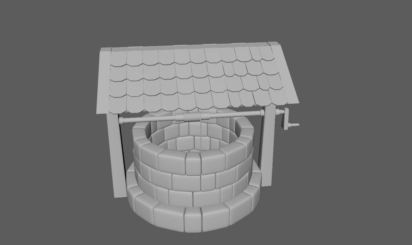 3d model Well pbr free VR / AR / low-poly 3D model | CGTrader