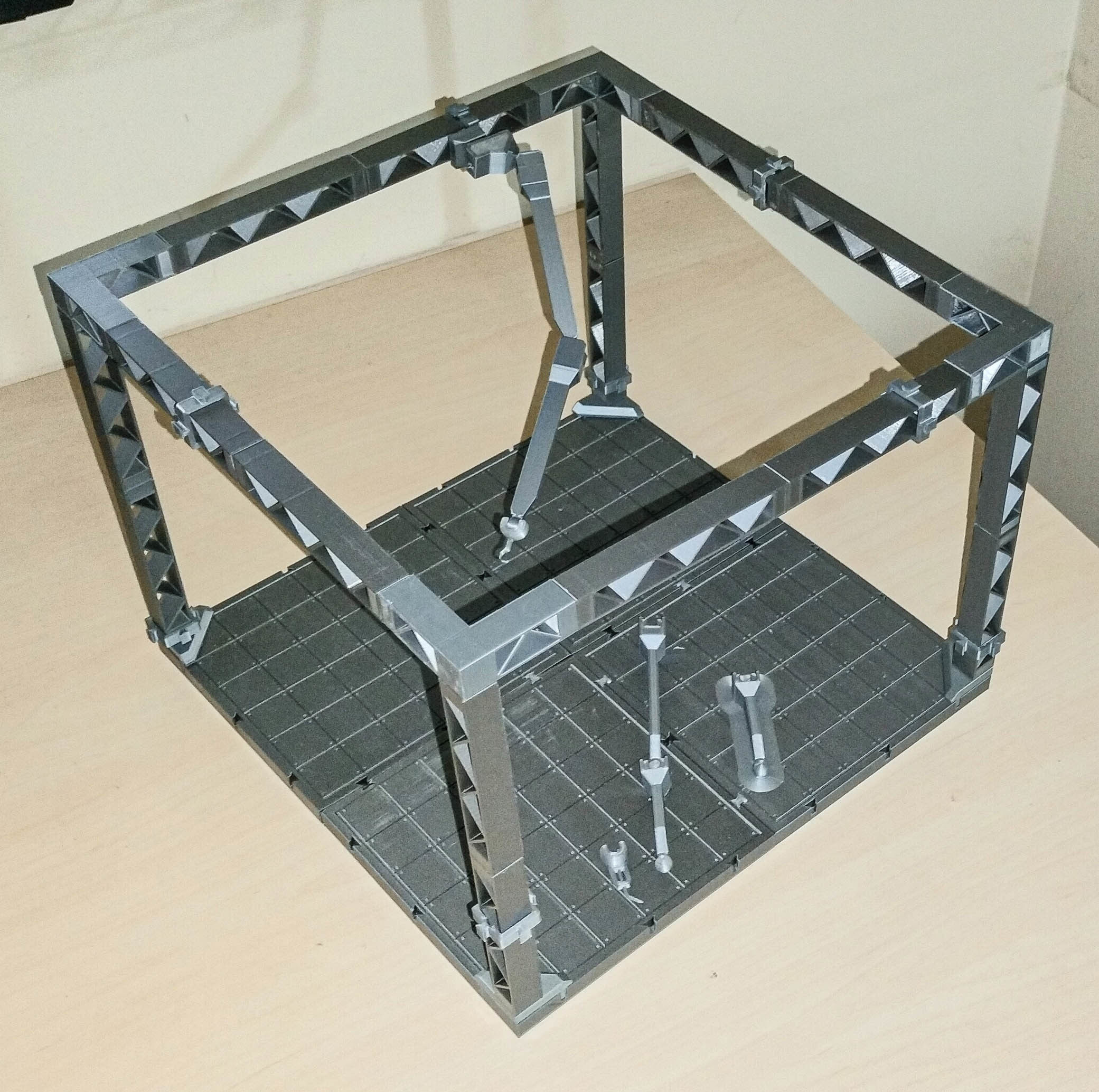 Mech Garage Hangar free 3D model 3D printable | CGTrader