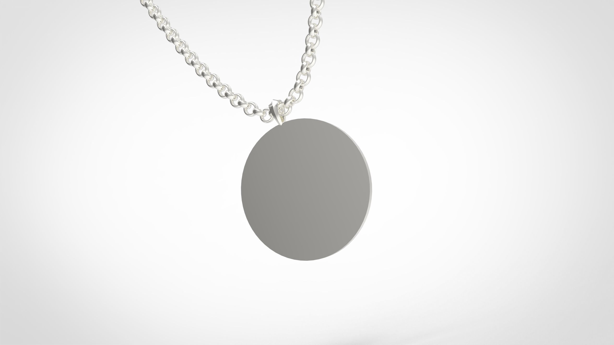 Tolkien Luthien Pendant 3D model and printable icon 3D model 3D ...