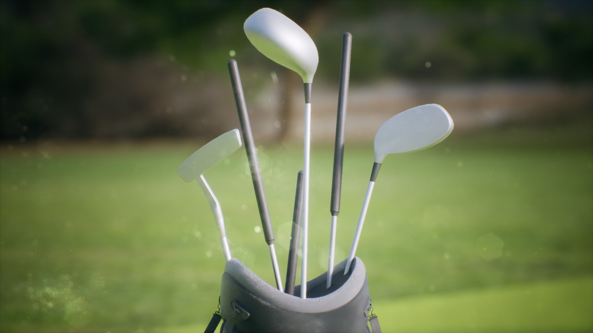 3D model Golf Props 12 Assets VR / AR / low-poly | CGTrader