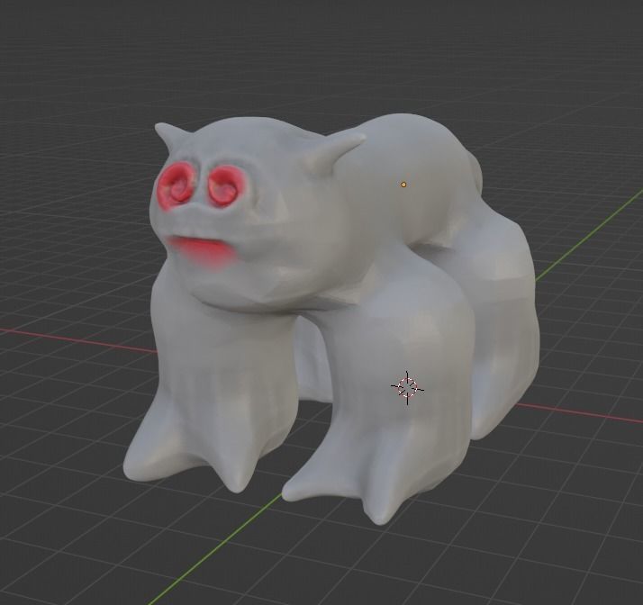 free mutant dog model free 3D model | CGTrader