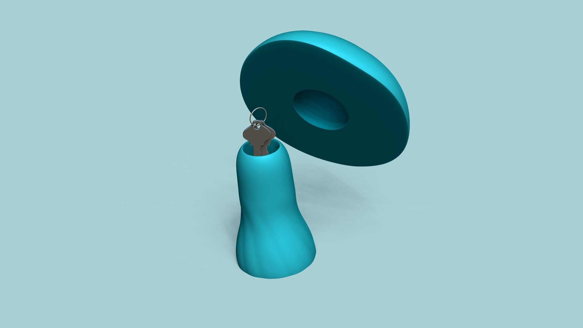 04 Outdoor Secret Key Hide STL - Garden Decor 3D Model Collection 3D ...