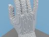 3D model Voxel Hand Sculpture VR / AR / low-poly | CGTrader
