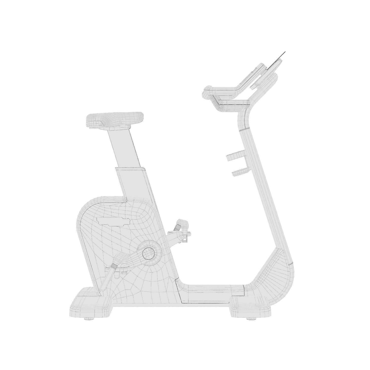 Technogym Cycle Bike 3D model | CGTrader