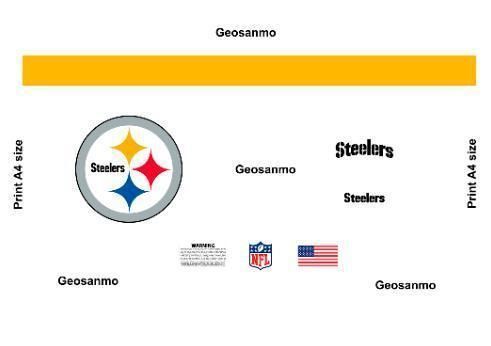 Printable High Resolution NFL Helmet Decals Pack 4 3D model 3D ...