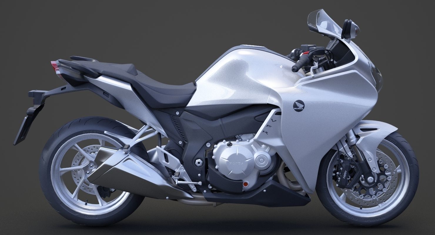 2015 Honda VFR 1200F 3D model | CGTrader