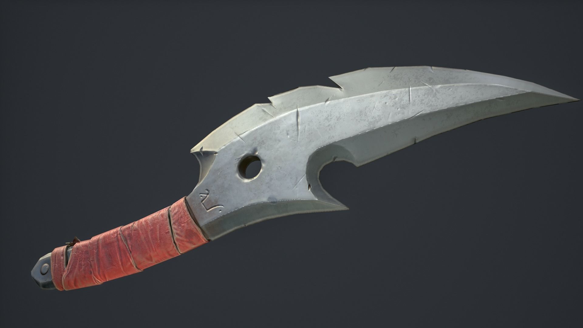 3D model Stylized old age Blade VR / AR / low-poly | CGTrader