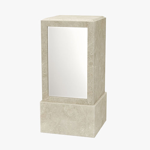 column mirror 3D model | CGTrader