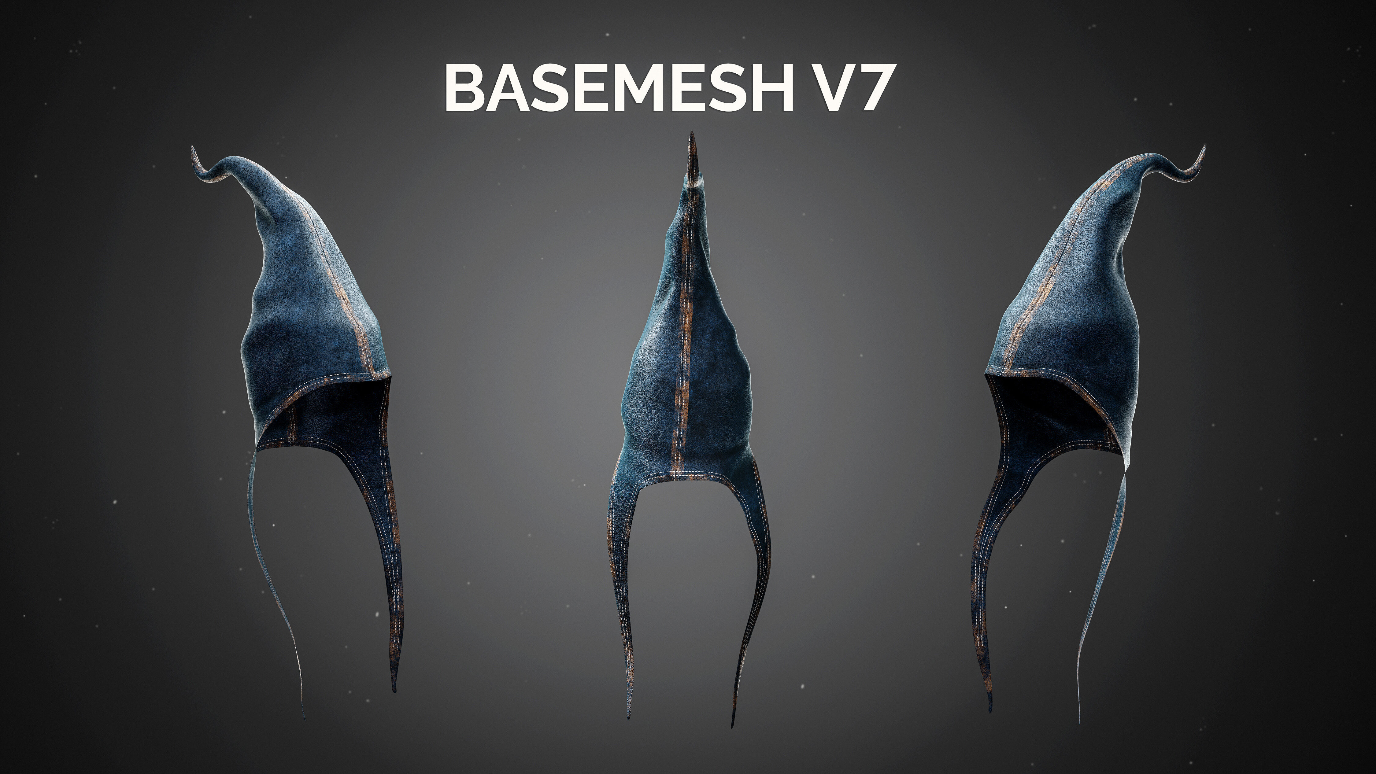 15 Fantasy-Wizard-Mage Hats 3D model | CGTrader