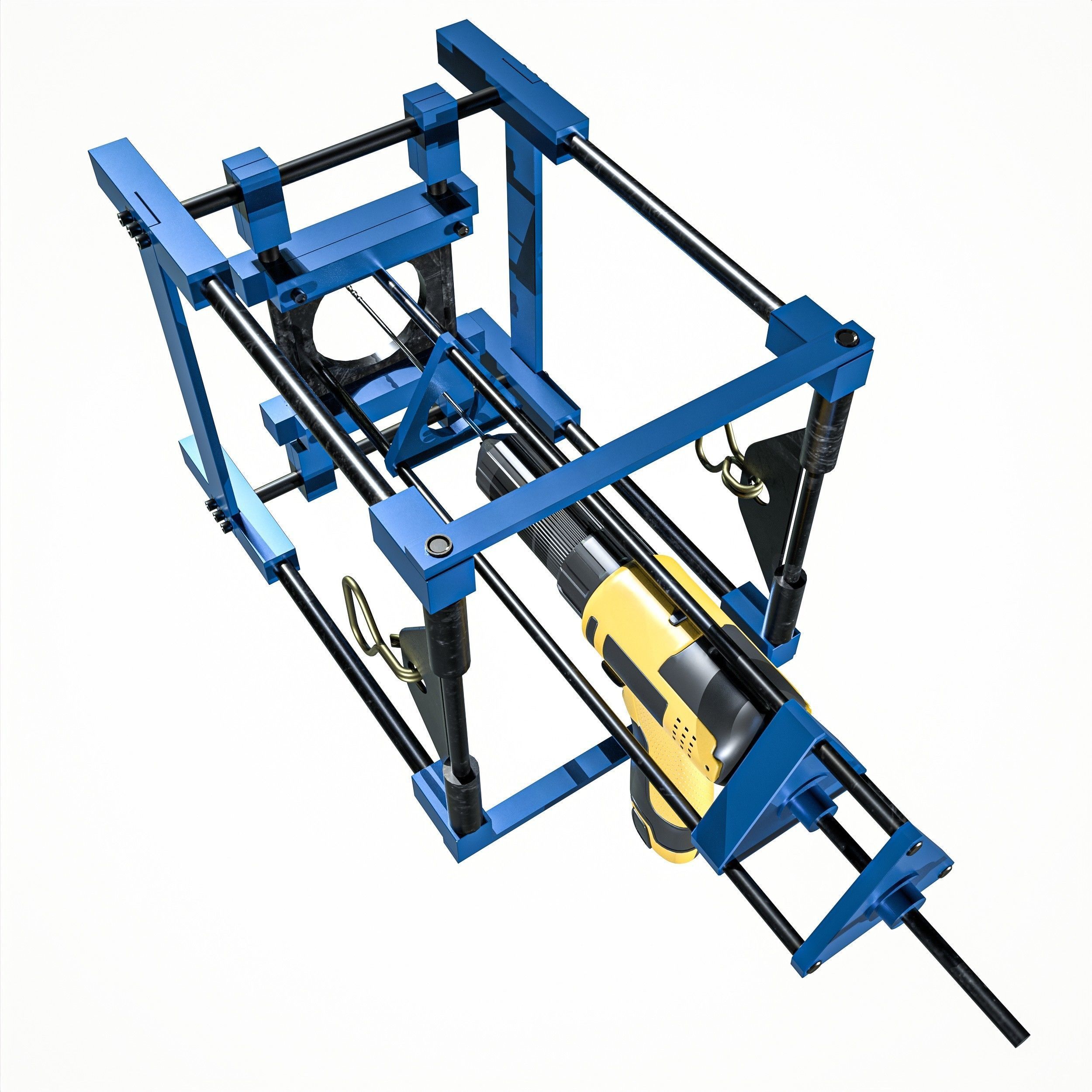 3D model Safe Drill Rig VR / AR / low-poly | CGTrader