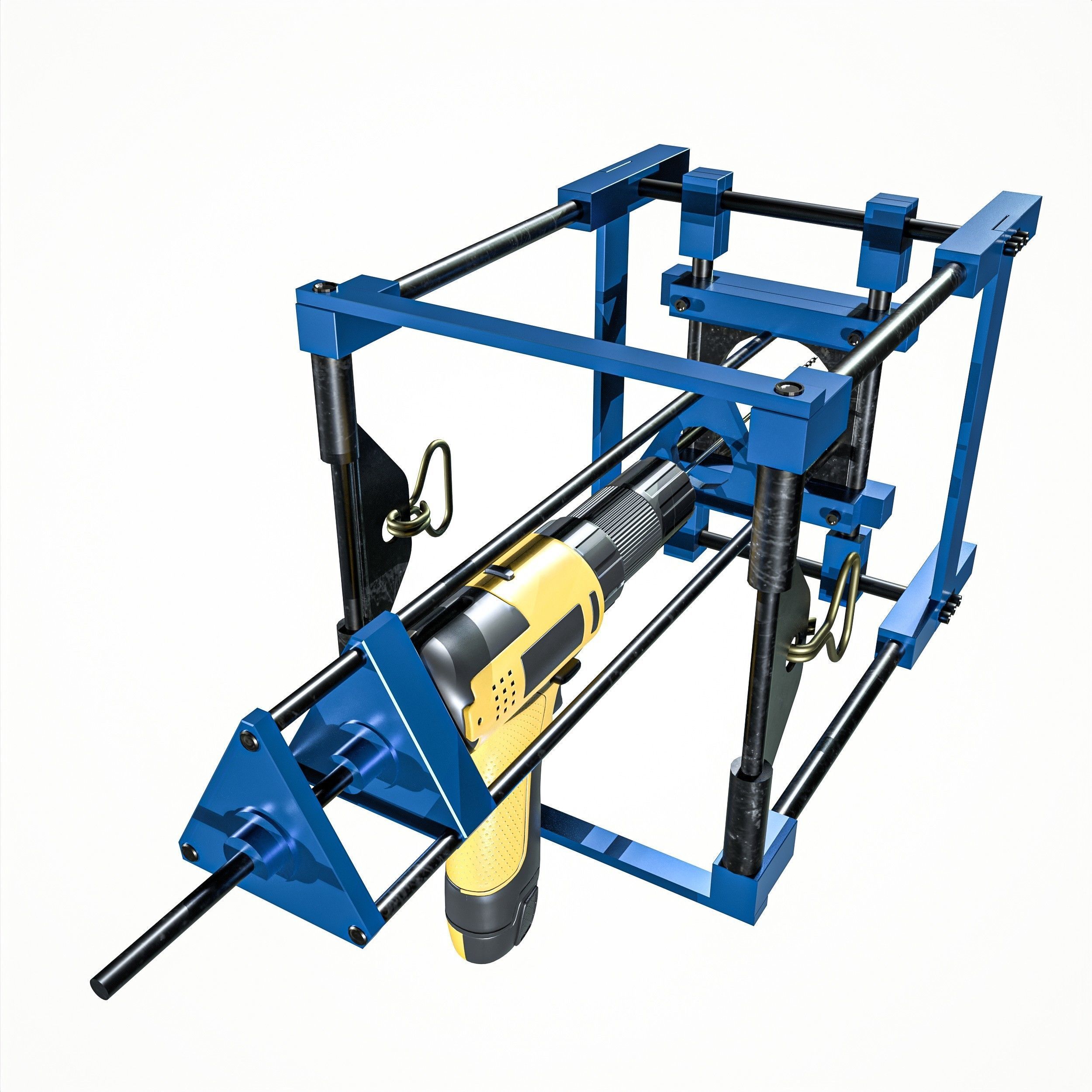 3D model Safe Drill Rig VR / AR / low-poly | CGTrader