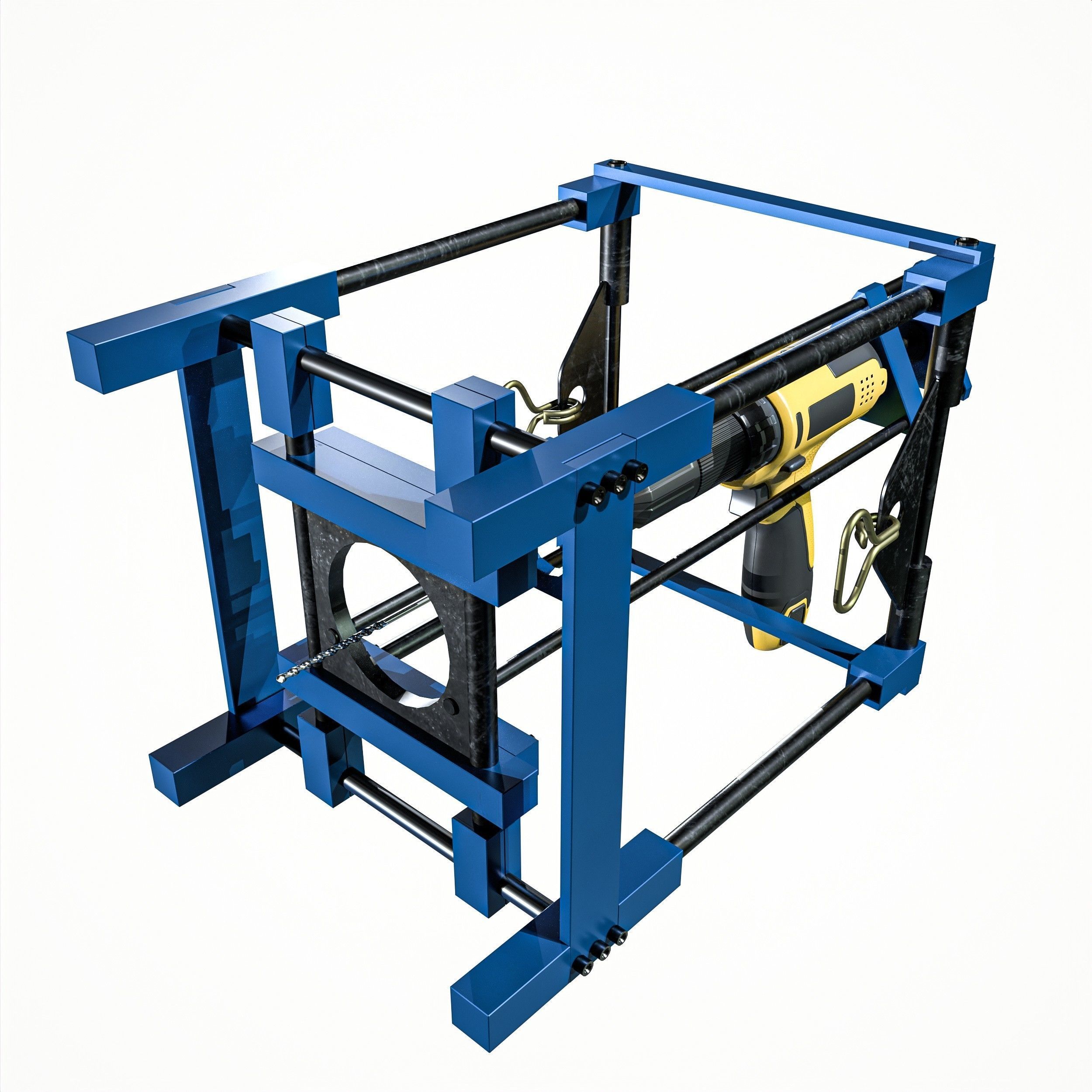 3D model Safe Drill Rig VR / AR / low-poly | CGTrader