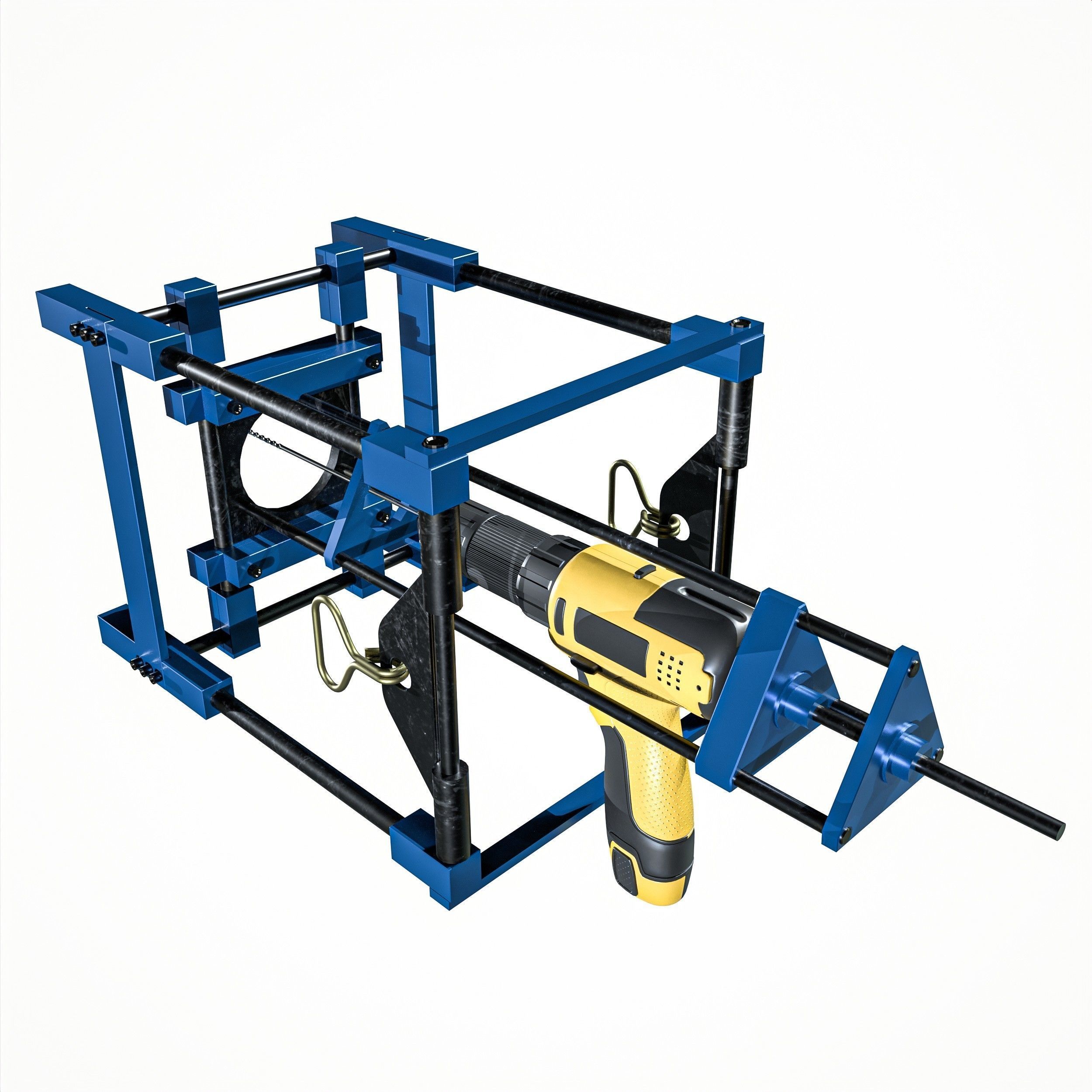 3D model Safe Drill Rig VR / AR / low-poly | CGTrader