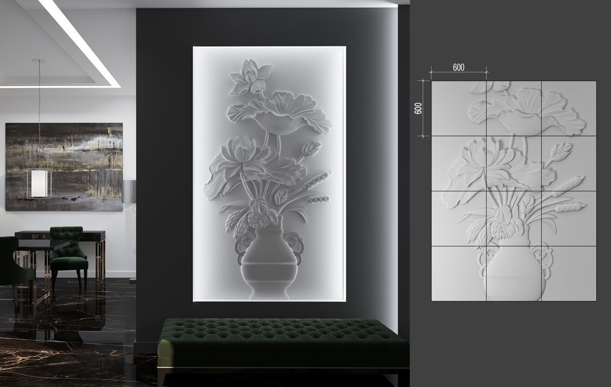 3D WALL DESIGN 3D model 3D printable | CGTrader