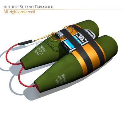 IED Bomb 3D model | CGTrader