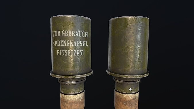 3D model Grenade low poly VR / AR / low-poly | CGTrader