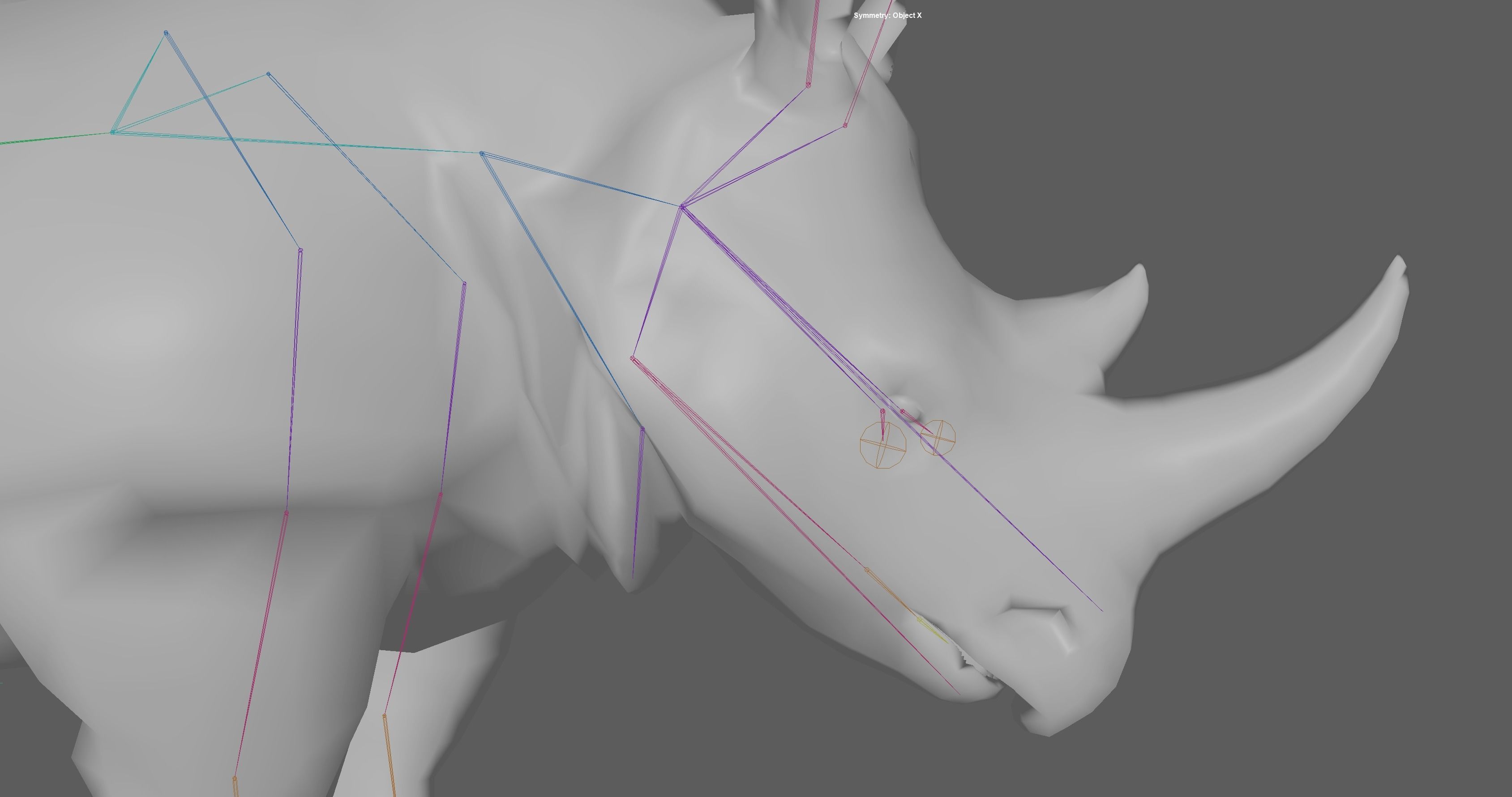 3D model Rhinoceros Rigged VR / AR / low-poly | CGTrader