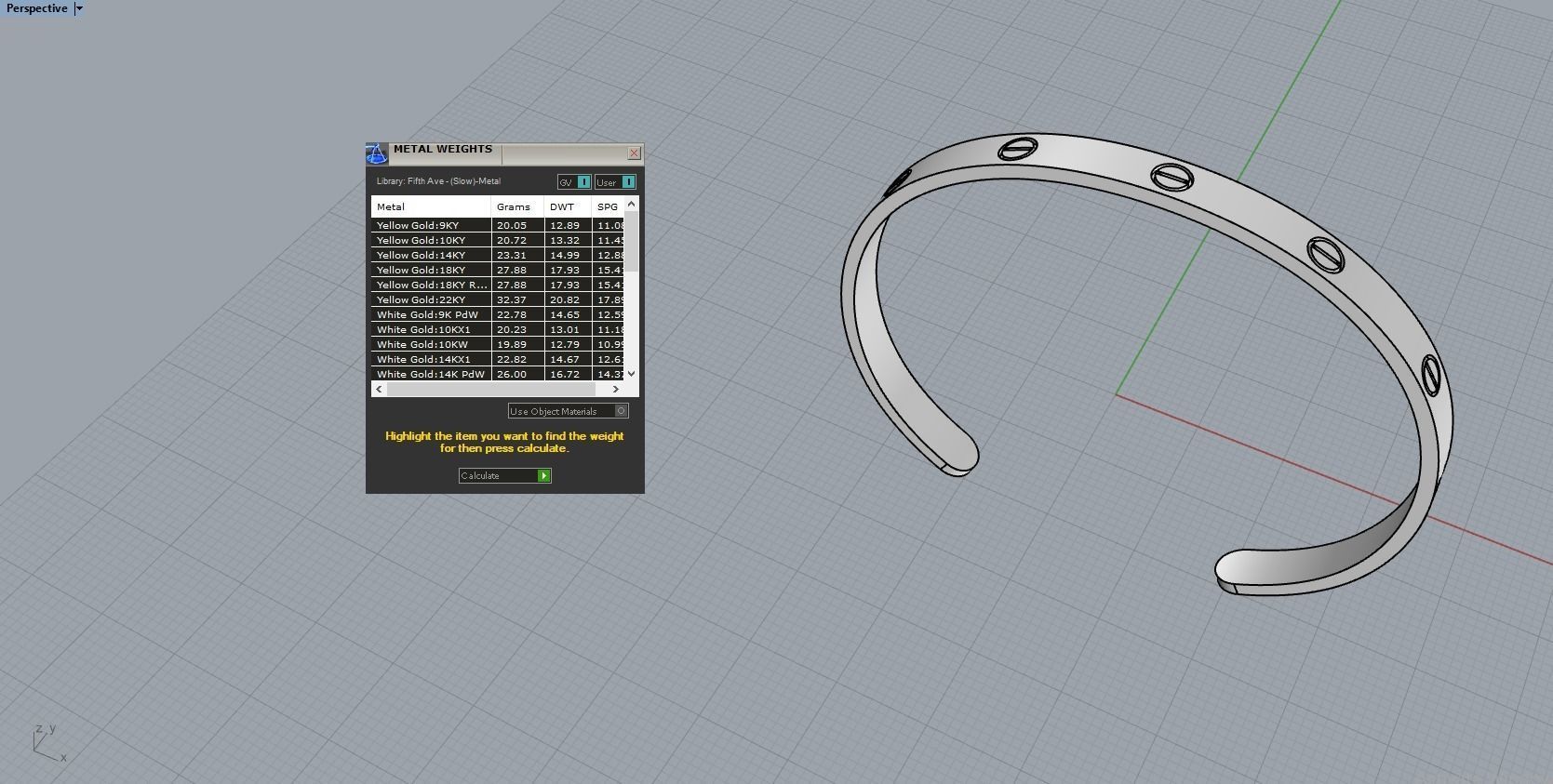 cartier Bracelet Love 3D model 3D printable | CGTrader