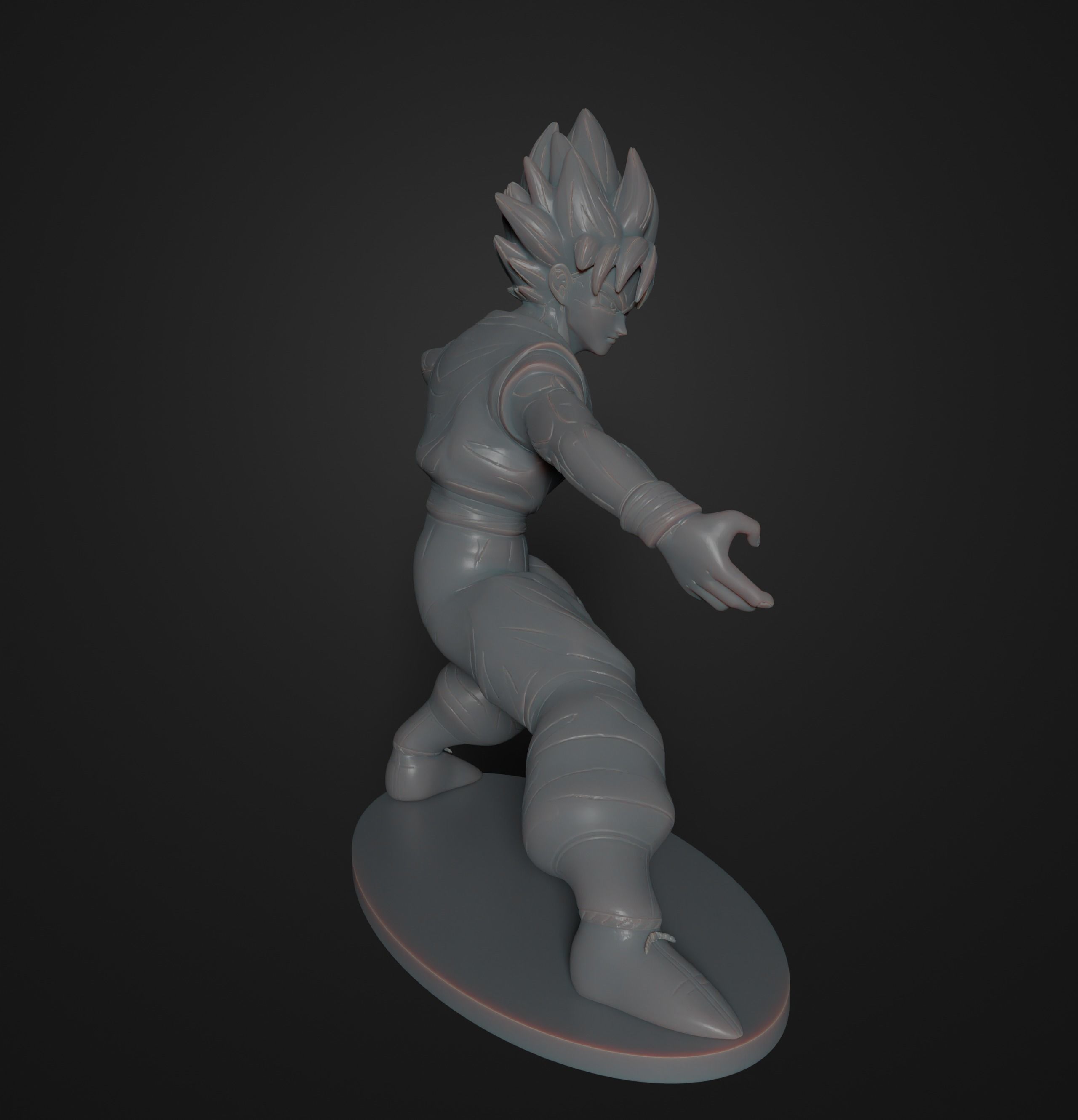 Son Goku Minifigure 3D model 3D printable | CGTrader